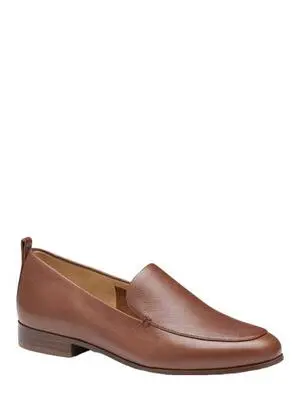 JOHNSTON & MURPHY COLLECTION Ali Loafer Cognac Calfskin