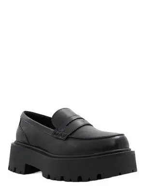 Aldo Cadaycia Platform Penny Loafer - Black