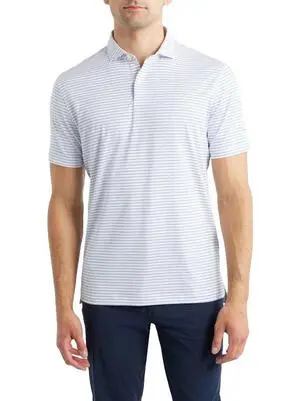 Johnnie-o Beau Stripe Performance Polo - Sound Side