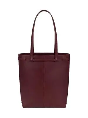 WE-AR4 The Roxie Leather Tote - Oxblood