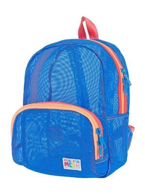 MOKUYOBI Mesh Mini Backpack - Blue