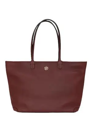 Gorski Leather Tote Burgundy