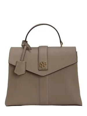 GORSKI Top Handle Leather Crossbody Bag