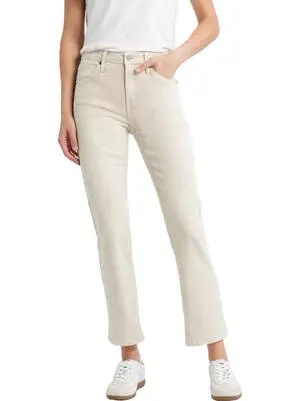 CITY BLUES Dover Straight Leg Jeans - Bone White