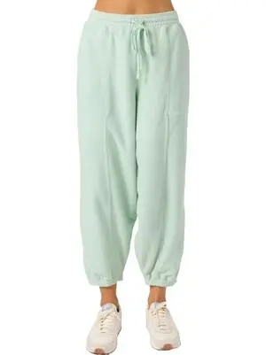 O'Neill Wavelength Crop Terry Joggers Seafoam