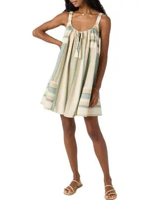 O'Neill Andye Stripe Minidress - Tapioca