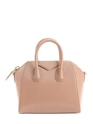 Givenchy Mini Antigona Leather Satchel - 682-blush Pink