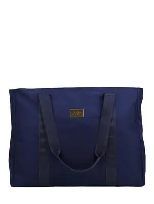 Badgley Mischka Nylon Weekender Duffel Bag - Navy