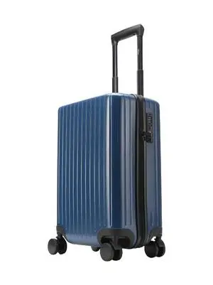 MIAMI CARRY ON Ocean Polycarbonate Carry-On Spinner Suitcase Navy