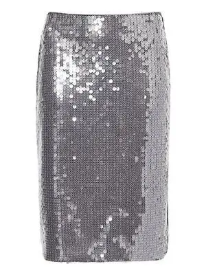 Remain Birger Christensen Sequin Woven Mini Skirt - Blackened  Pearl
