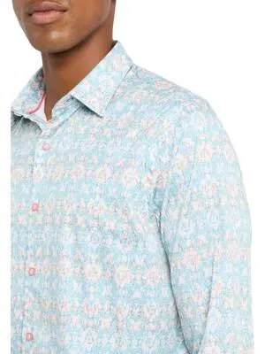 Robert Graham Apos;s Mariage Cotton-stretch Sport Shirt - Multi