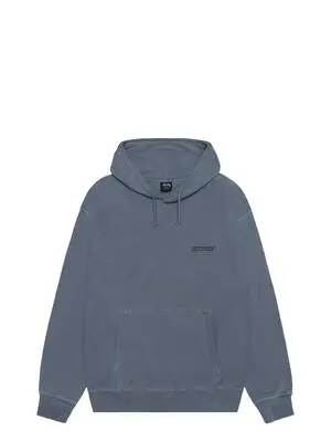 StÜssy Jumbo Pigment Dyed Hoodie - Blue