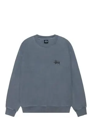 StÜssy Basic Crewneck - Blue