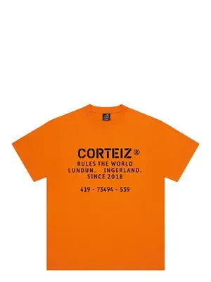 CORTEIZ Og Stencil Tee - Orange