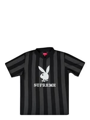 Supreme X Playboy Soccer Jersey - Black