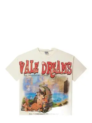 VALE FOREVER All Dogs Go To Heaven Tee - Cream