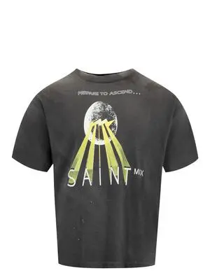 SAINT MXXXXXX Egg Graphic Tee - Black