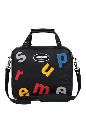 Supreme X Vanson Leathers Letters Bag - Black