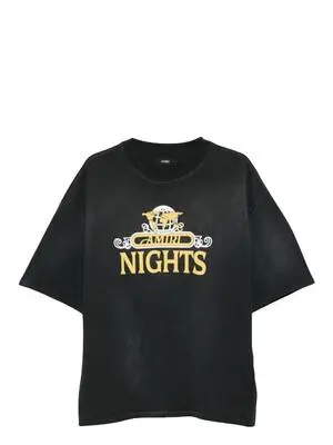 Amiri Night Tee Shirt - Black