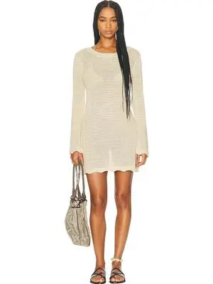 Posse Lennon Mini Dress - Beige