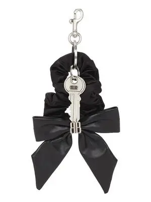 Balenciaga Scrunchie Keyring - Black