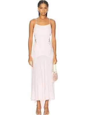 Fleur Du Mal Gia Gown - Baby Rose