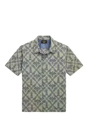 Ralph Lauren Jacquard Short-sleeve Shirt - Green