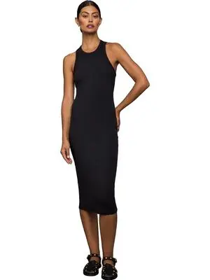 Carbon38 High Neck Tank Dress - Black