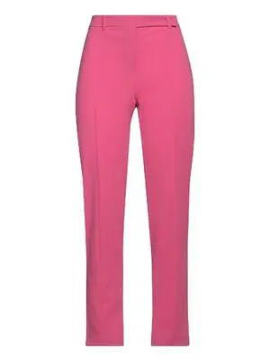 Patrizia Pepe Polyester And Elastane Crepe Tailored Tapered Leg Pants - Fuchsia