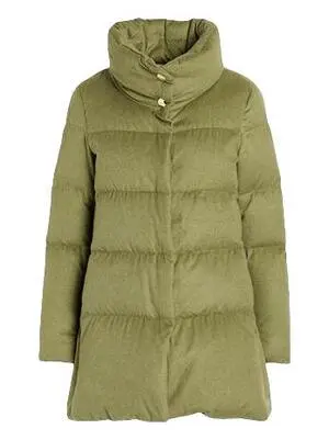 Herno Puffer Military Coat - Green