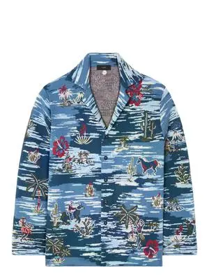 Alanui Tex-hawaii Roundtrip Shirt - 4844-midnight-multicolor