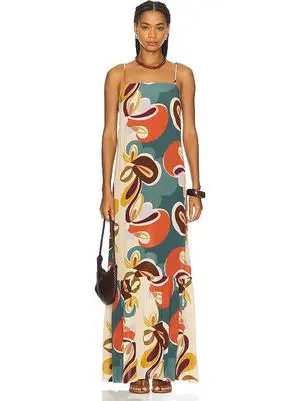 ADRIANA DEGREAS Floral Long Dress - Unique