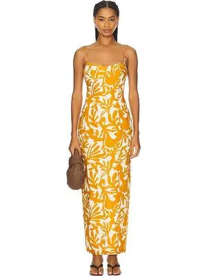 Amanda Uprichard Lawrence Maxi Dress - Botticelli Print