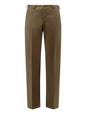 PT TORINO Michael Reworked Virgin Wool Trousers - Green