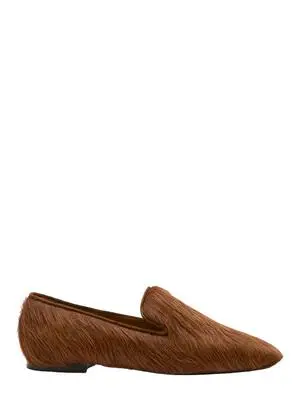ATP ATELIER Dervio Pony Loafers - Cannella
