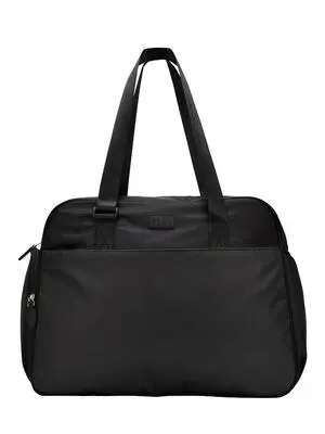 ELLE Wayfarer 40l Monogram Weekender Duffle Bag - Black