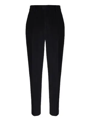 Missoni Straight-leg Trousers With Zigzag Pattern - Black