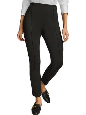 Donna Karan New York High-rise Skinny Ankle Pants - Black