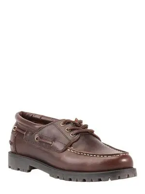 VAGABOND SHOEMAKERS Joslyn Leather Boat Shoes - Java