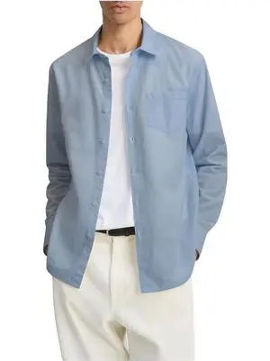 Vince Cotton Chambray Shirt - Natural