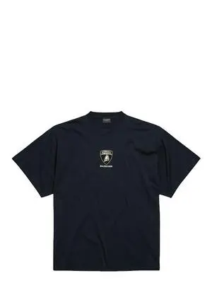 Balenciaga Automobil Lamborghini Oversized Tee Shirt - Faded