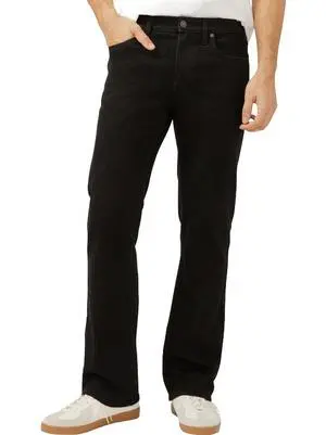 SILVER JEANS CO. Zac Relaxed Fit Straight Leg Jeans - Black