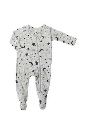 EVERLY GREY Jersey Long Sleeve Footie - Twinkle Night