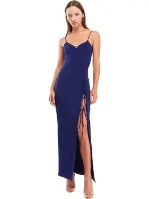 MOTHER OF ALL Nancy Maxi Dress - Navy
