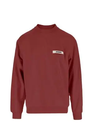Jacquemus Crewneck Sweatshirt Red