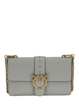 Pinko Crossbody Bag Grey
