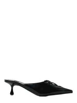 JIMMY CHOO Heeled Mules - Black