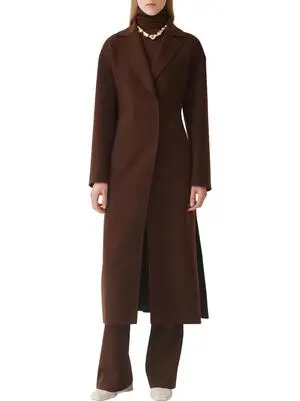 Fabiana Filippi Overcoat - Ebony