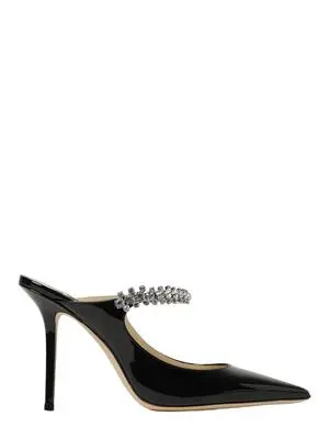 JIMMY CHOO Heeled Mules - Black