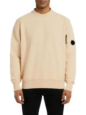 C.P. COMPANY Crewneck Sweatshirt - Beige